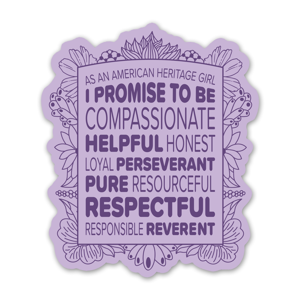 AHG Creed Sticker – AHGstore
