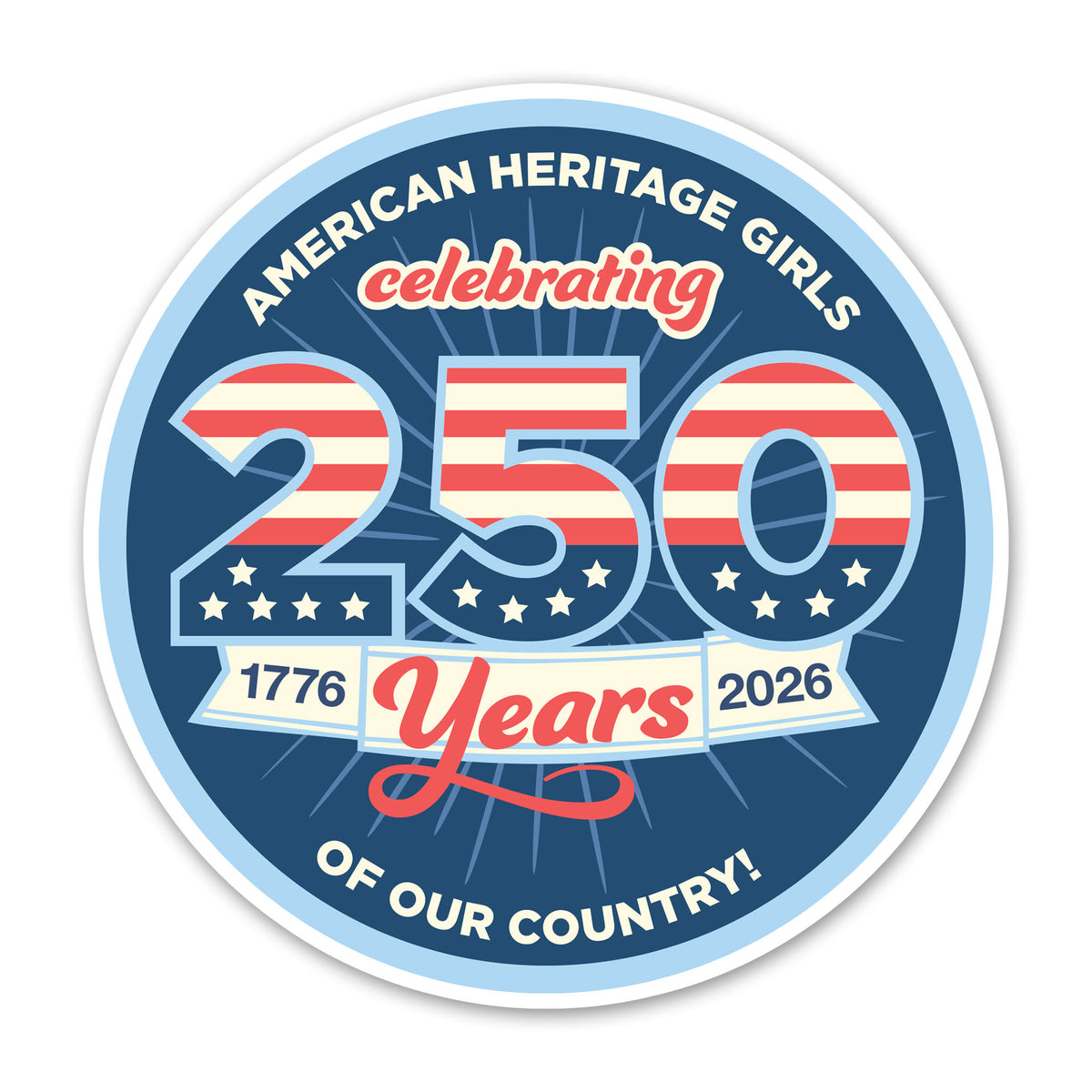 AHG Semiquincentennial Sticker – AHGstore