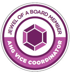 Jewel of a Board Member Award - AHG Troop Vice Coordinator Pin - AHGstore