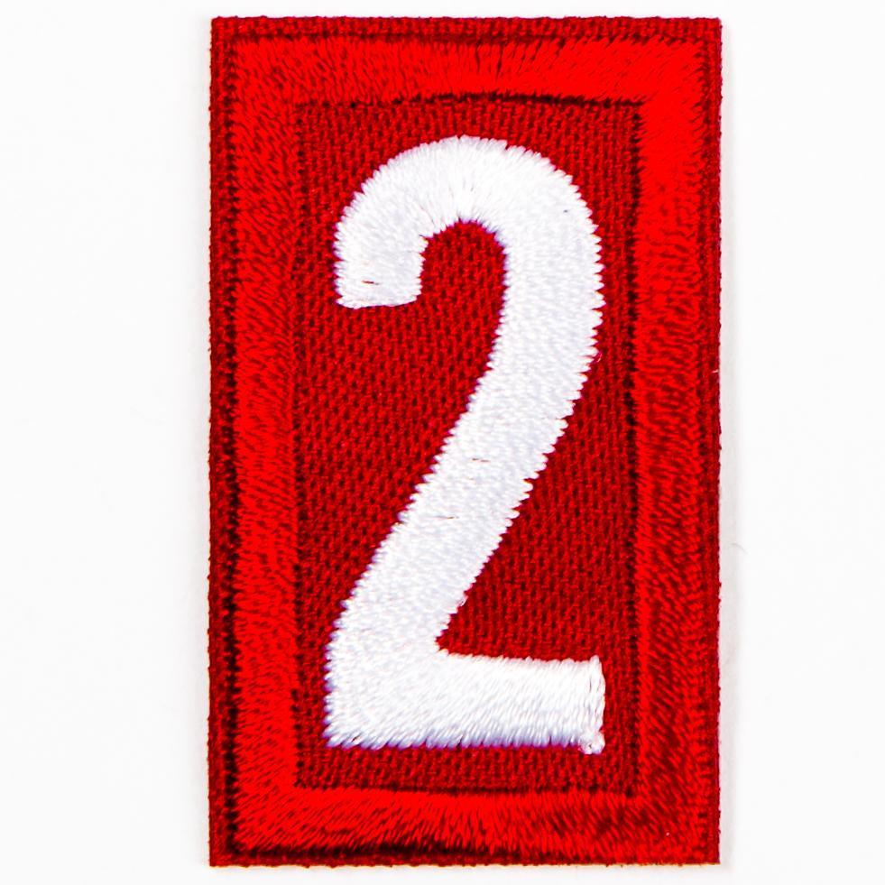 Red Troop Number Patches | AHGstore